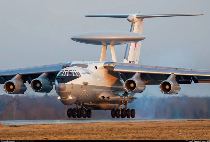 Russian military aircraft blown up near Minsk: Belarusian partisans ...