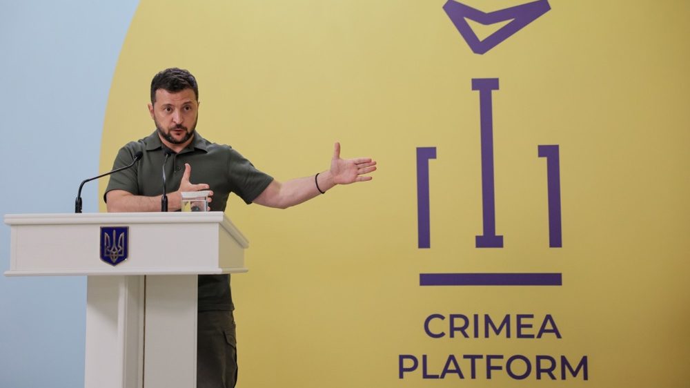 Ukraine says it launched 'special operation' in Russian-occupied Crimea ...