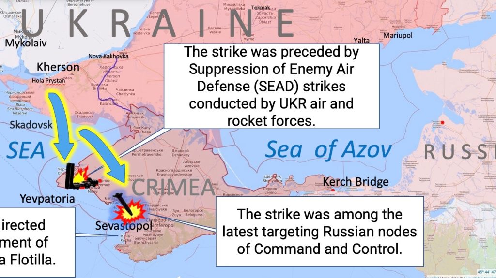 Ukraine says it hit two Russian military targets in occupied Crimea ...