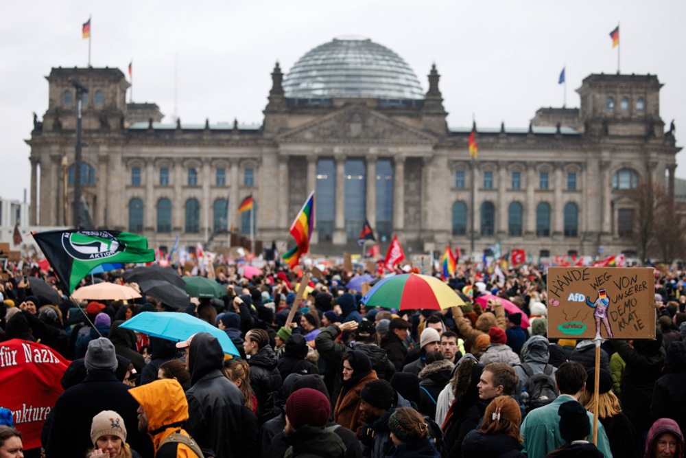 200,000 gather across Germany in latest protests against far-right ...