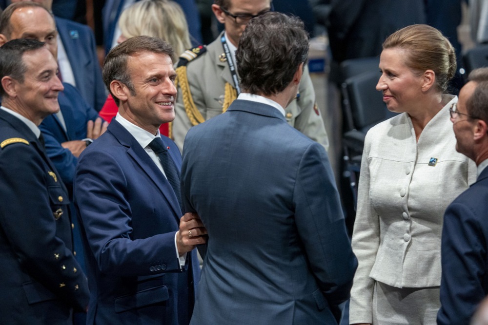 Troubled at home, Macron reassures NATO of Paris' commitment to Europe ...