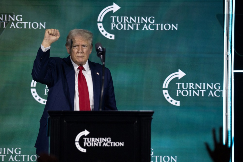 Trump tells Christians they won't have to vote after this election ...