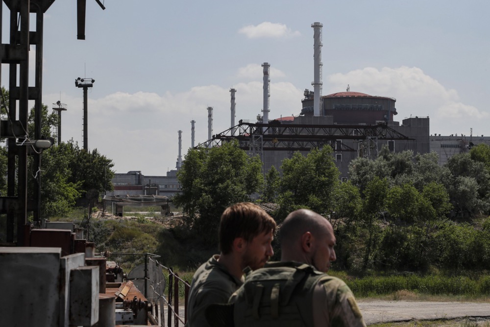 Safety at Ukraine nuclear plant deteriorates after nearby blast: IAEA ...