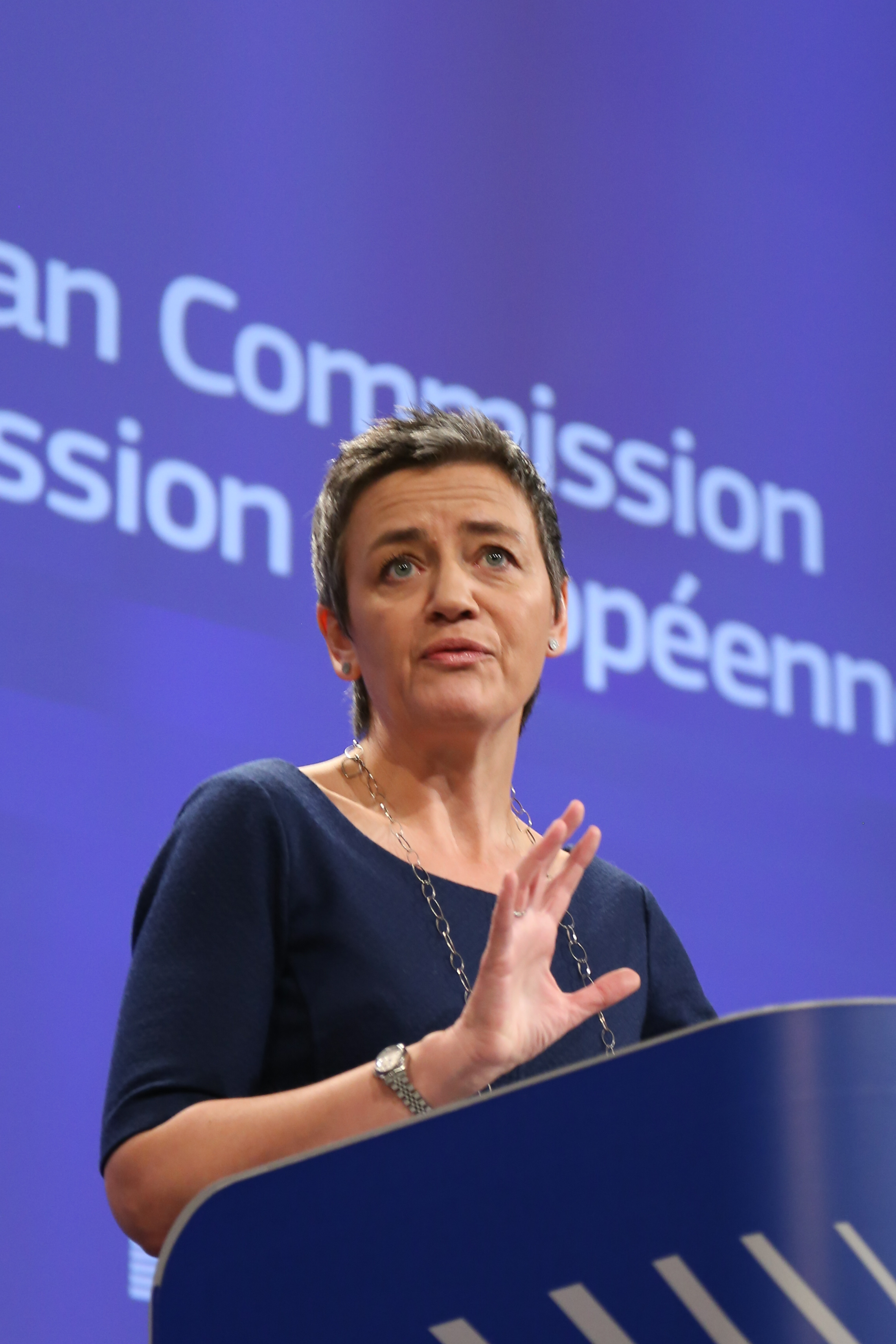 Vestager: Commission ready to move forward with Gazprom probe | Euractiv