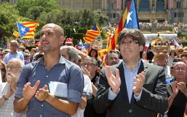 Pep Guardiola jumps on Catalonia independence bandwagon | Euractiv