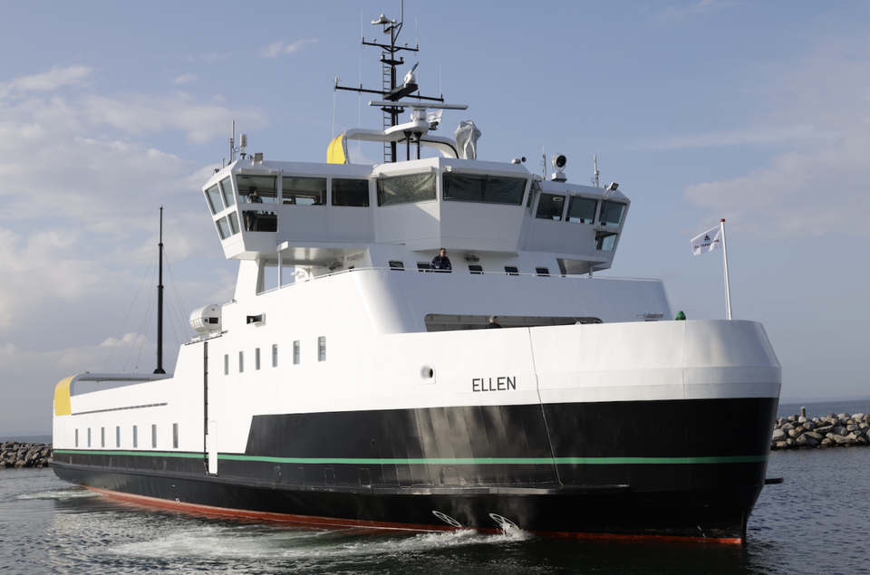 World’s largest electric ferry enters service in Denmark | Euractiv