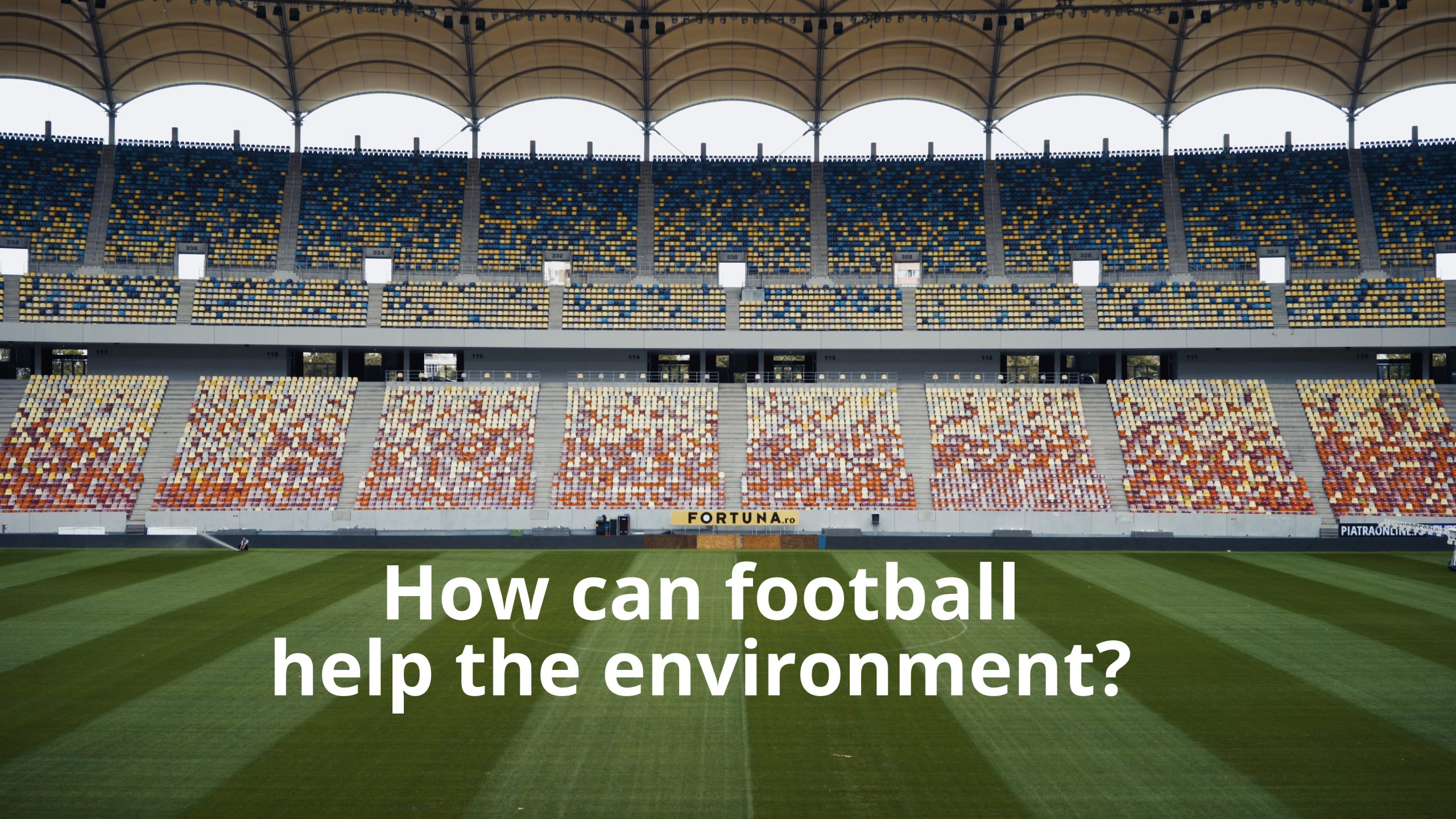 Florinel Coman and Dennis Man: 'Football can help the environment ...