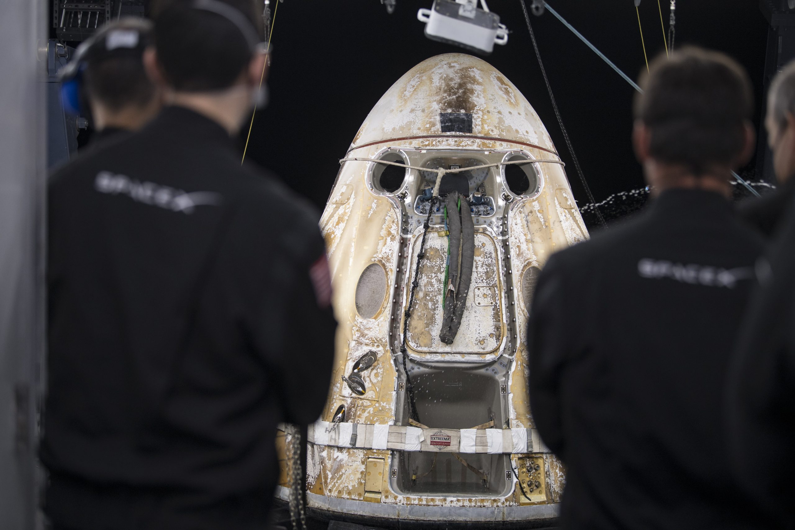ISS astronauts return to earth in SpaceX craft | Euractiv