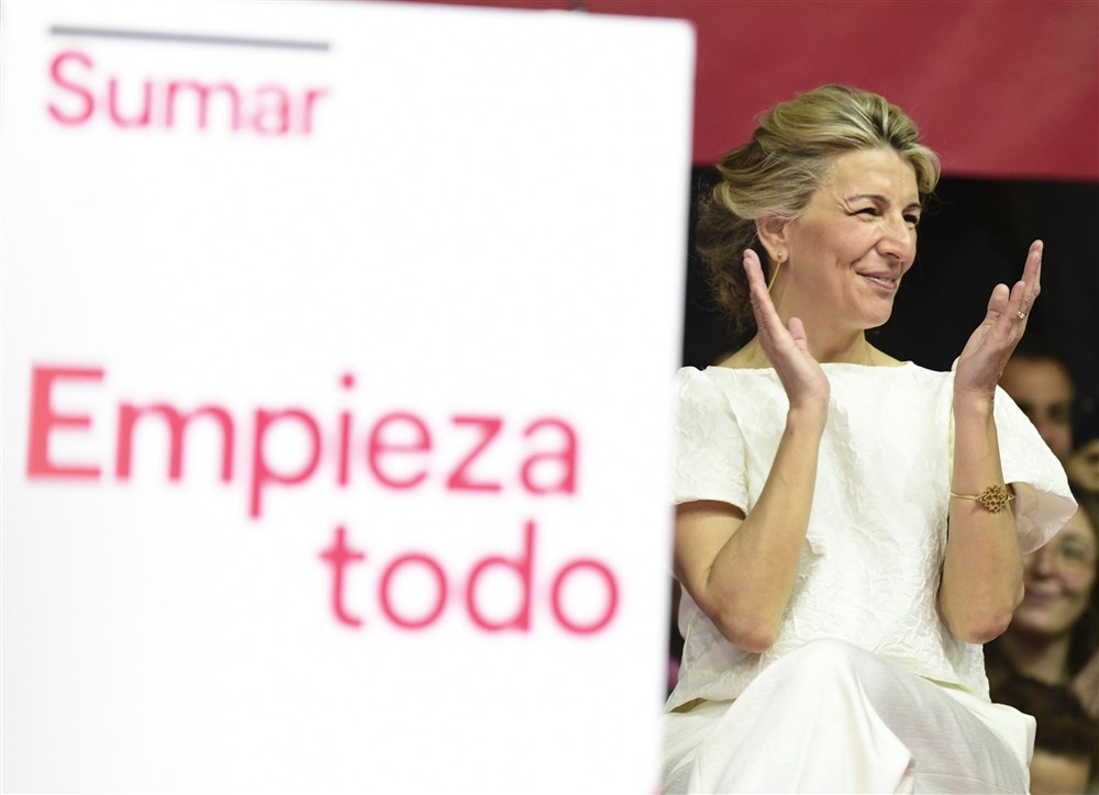 New left-wing party Sumar with 10% voting intention; fresh poll ...