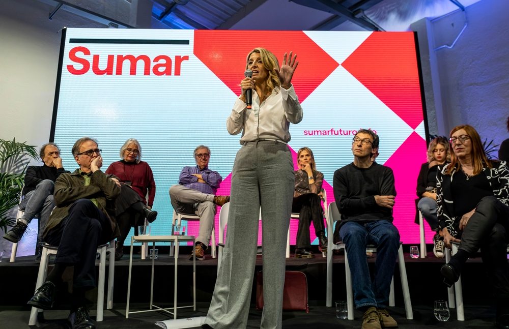 Spanish left-wing platform Sumar registers as party ahead of snap ...
