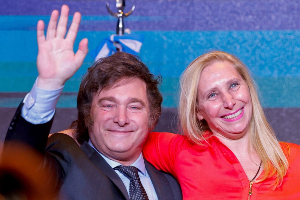 Argentine libertarian Milei pledges new political era after election ...