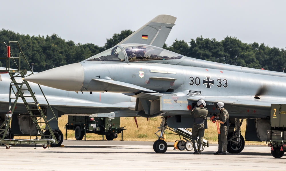 German Eurofighters arrive in Romania for NATO air policing mission ...