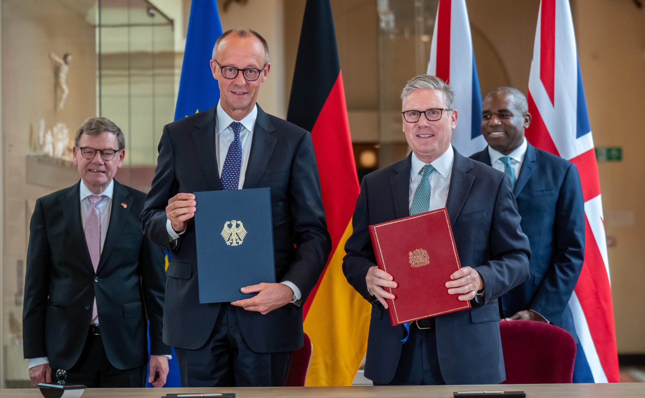 Germany, UK pledge to coordinate on nuclear deterrence, security in ...